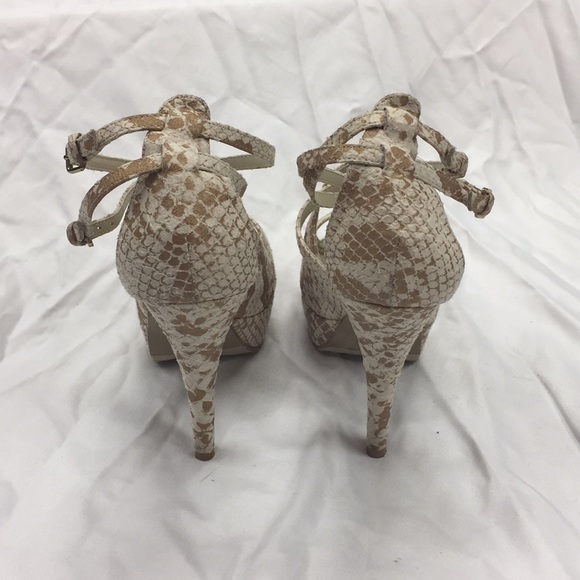 Colin Stuart | Shoes | Colin Stuart Snake Print High Heel Sandal | Poshmark